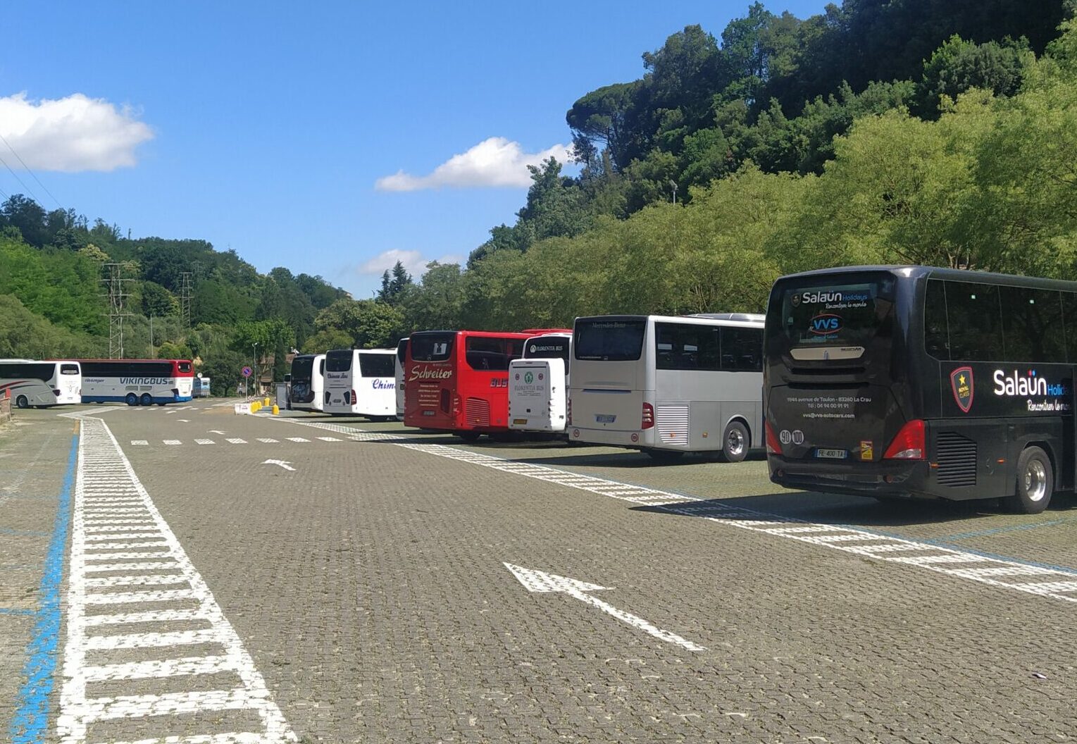 Tourist bus rest area - Si.Ge.Ri.Co.